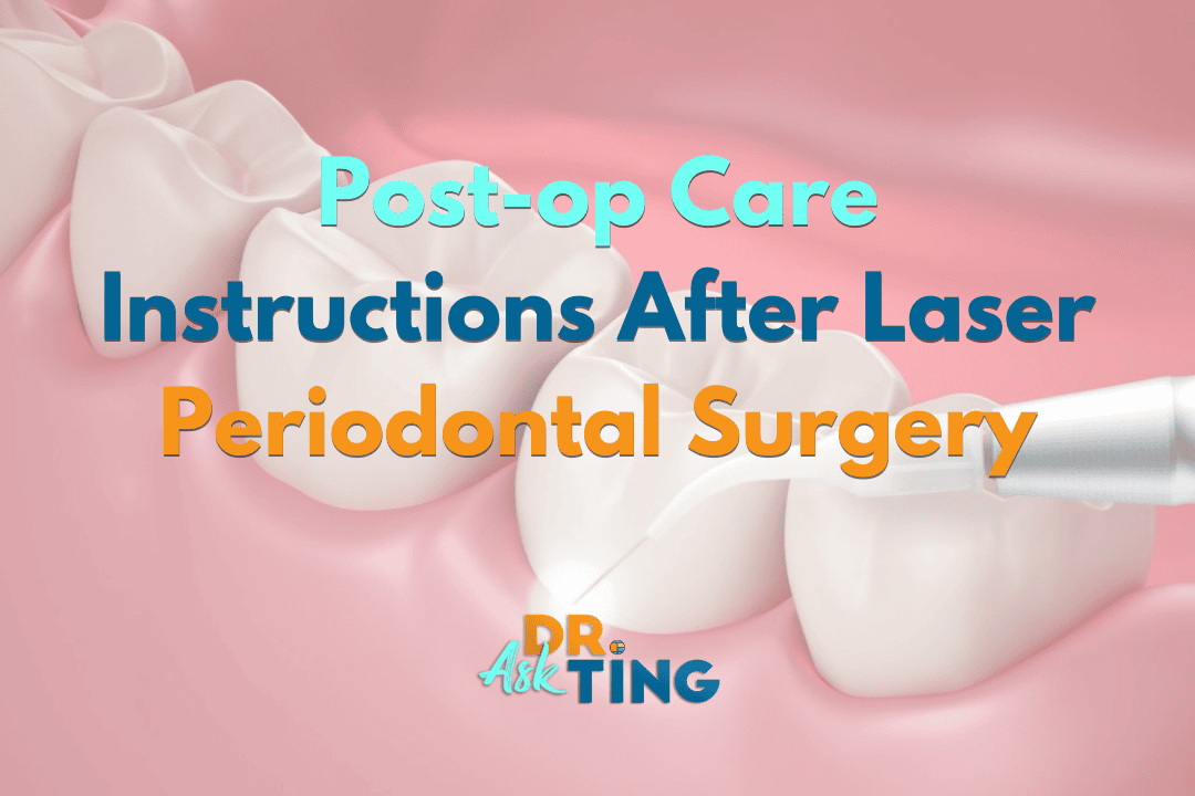 Post op Care Instructions Ask Dr Ting